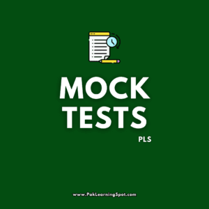 NUMS Mock Tests - PLS Prep by PakLearningSpot PLS Preparations