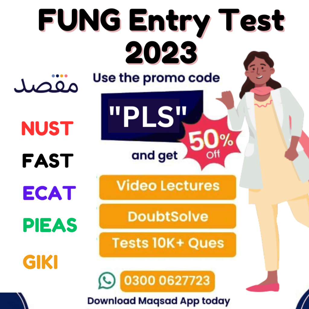 FAST Entry Test 2023 - PakLearningSpot LMS PLS preparations