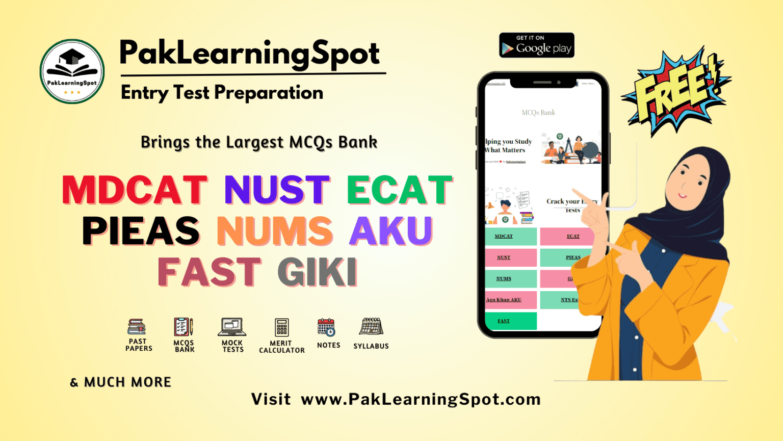 GIKI Entry Test Syllabus