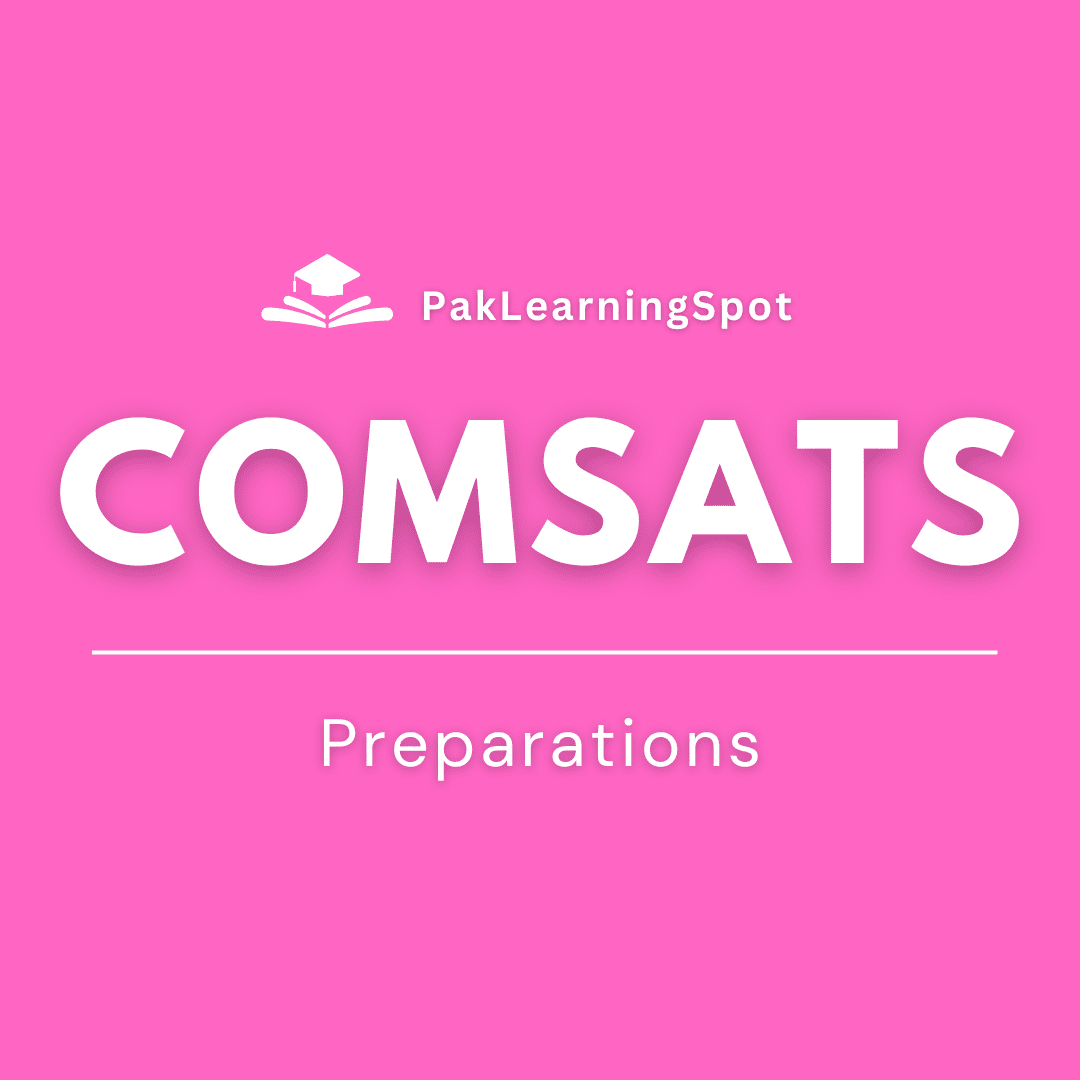 COMSATS University - LearnoSpot by PLS PLS preparations